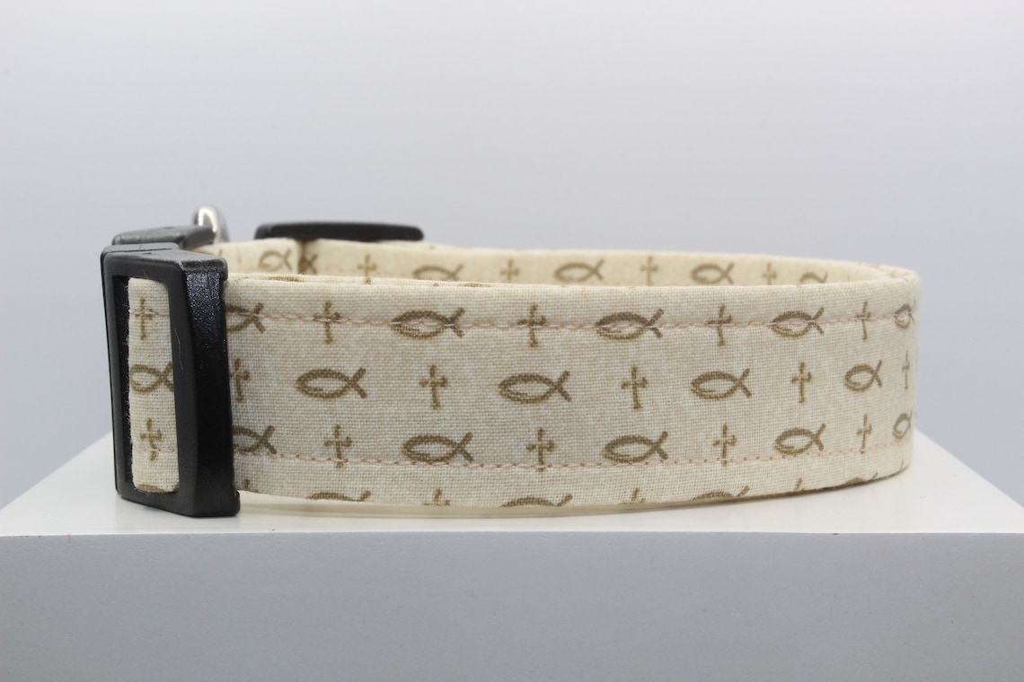 Religious Easter's Dog Collar, Handmade Dog Collar, Dog Collars, Custom ...