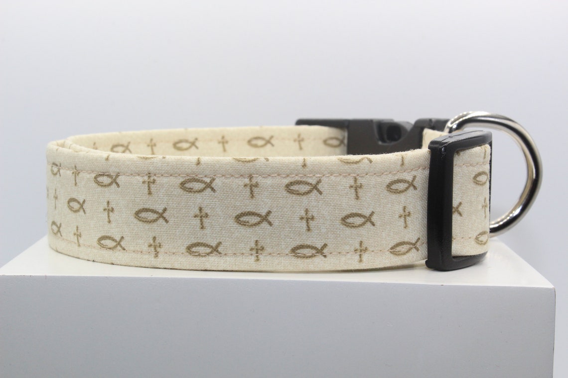 Religious Easter's Dog Collar, Handmade Dog Collar, Dog Collars, Custom ...