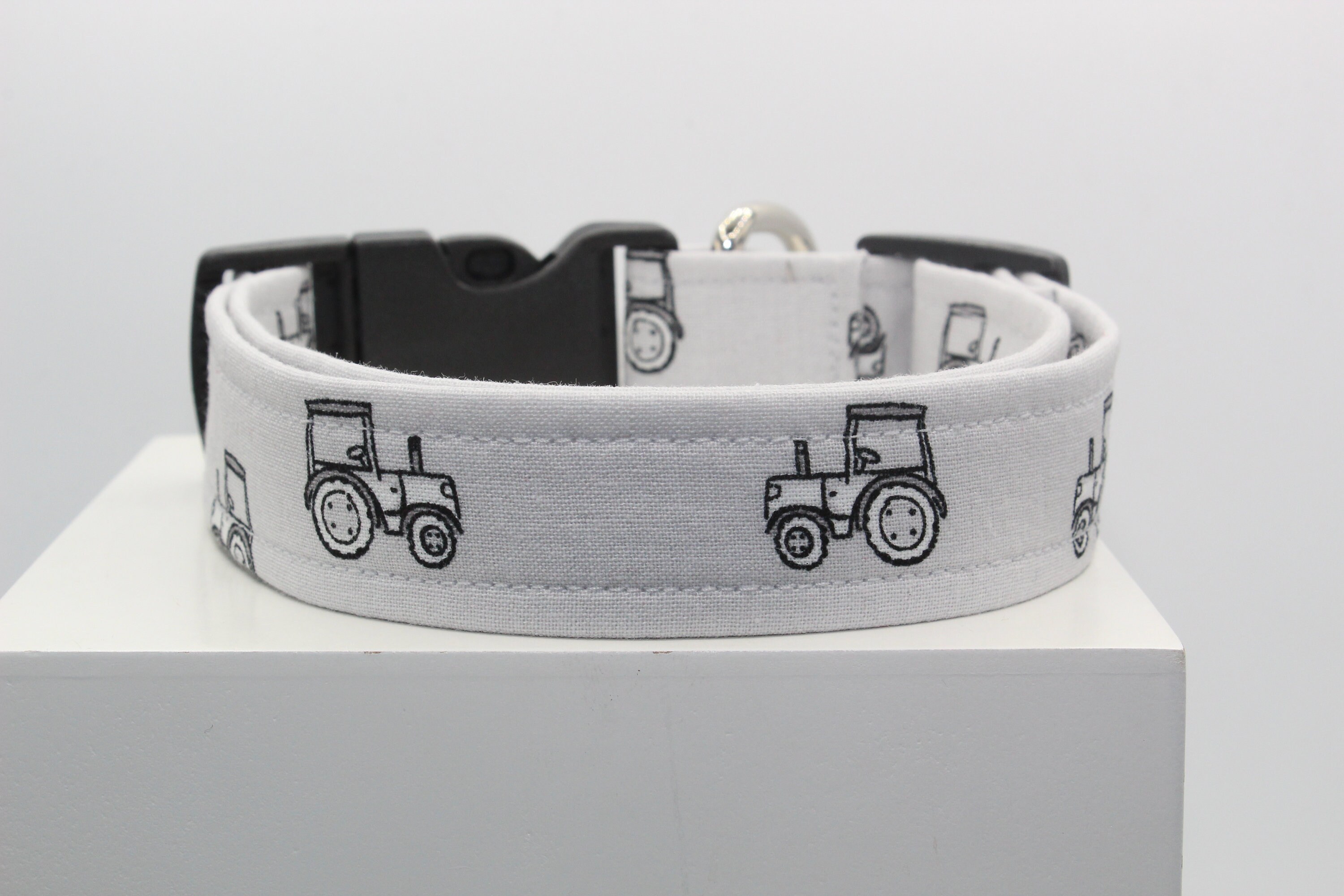 The Farm's Tractor Dog Collar, Handmade Dog Collar, Custom Dog Collar ...