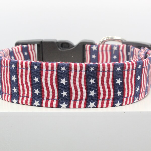 Patriotic Dog Collar - Etsy