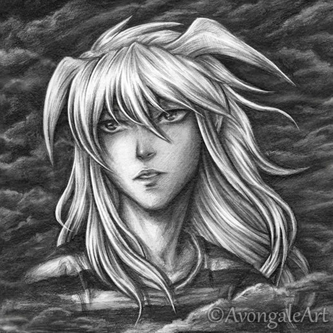 Windswept - 6" X 6" Art Print - Etsy