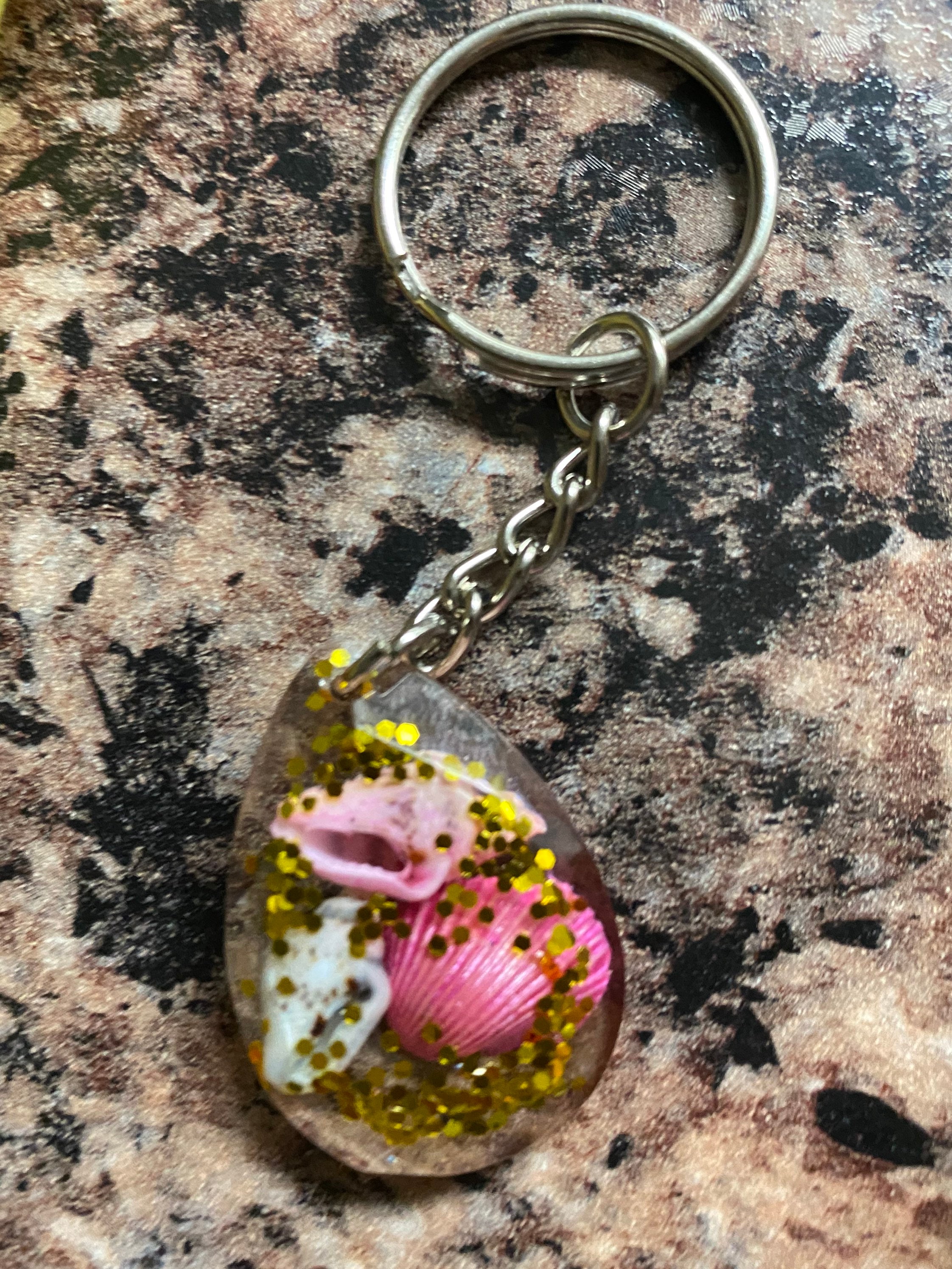 Custom Handmade Resin Keychains Resin Keychain Ocean Theme | Etsy