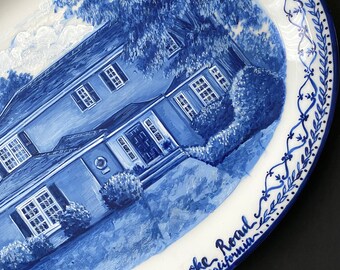 House Portrait Platter - Etsy