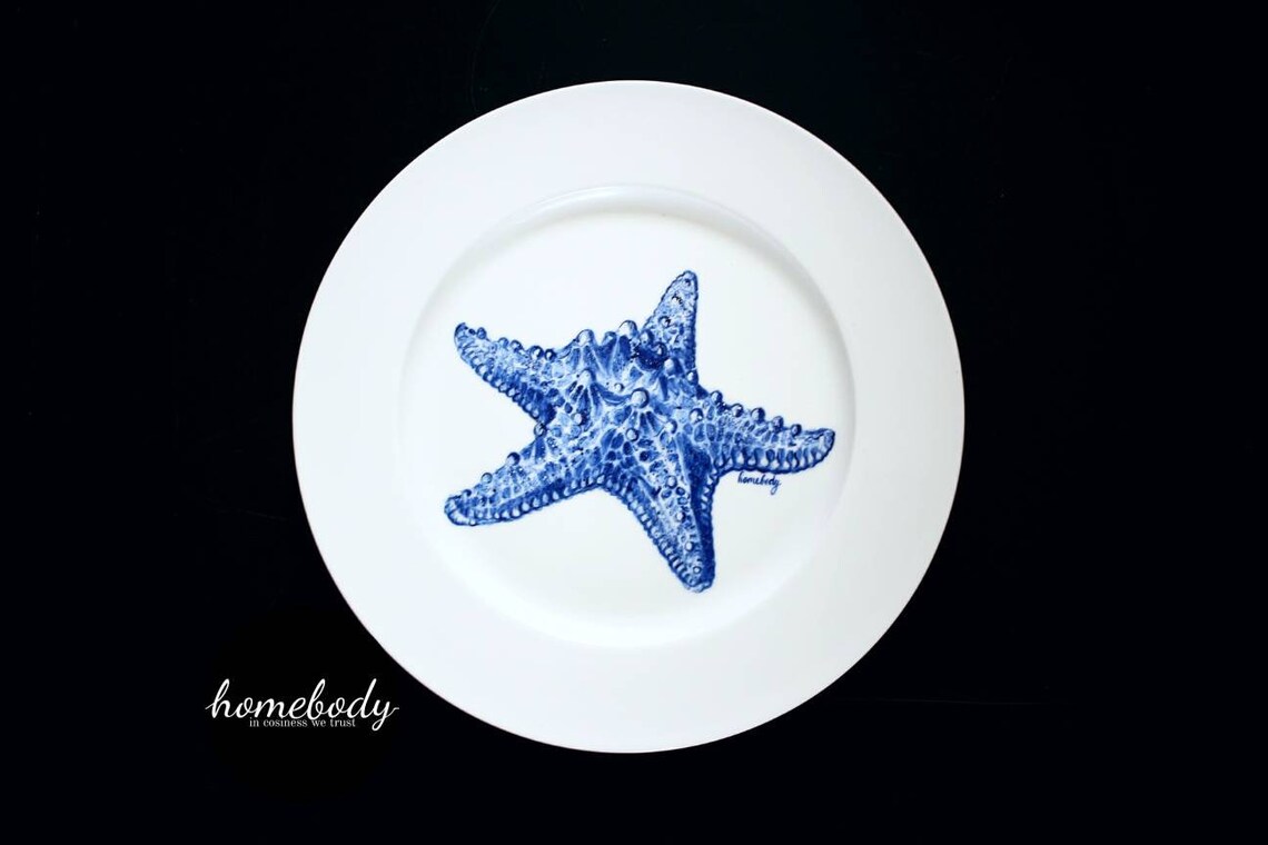 Star Fish Decorative Plate for Hanging Wall Platter Starfish | Etsy