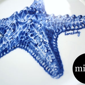 Star Fish Decorative Plate for Hanging Wall Platter Starfish Painting ...