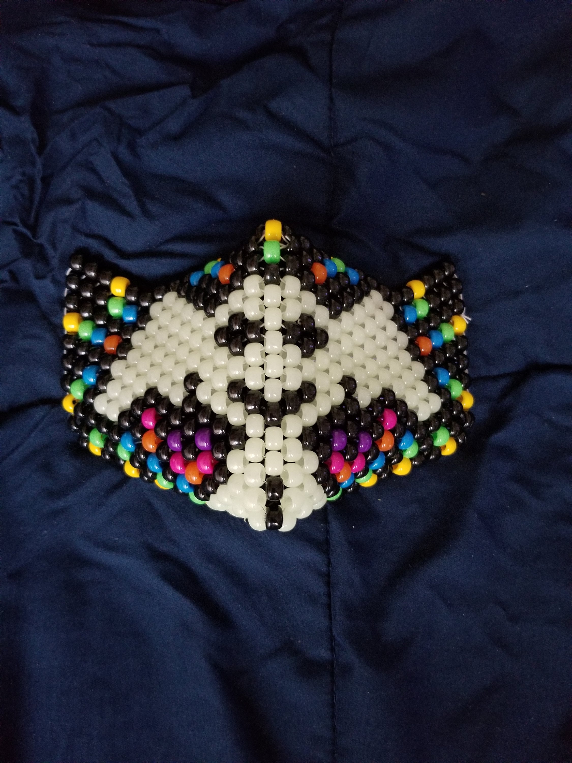 Kandi Mask Patterns Glow In The Dark