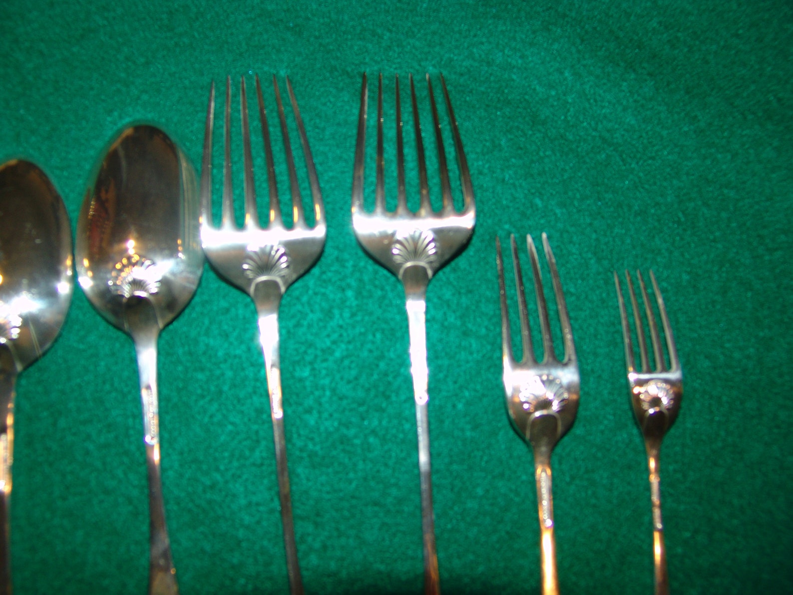 Williamsburg Shell Sterling Silver Silverware by Kirk-stieff - Etsy