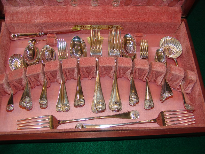 Williamsburg Shell Sterling Silver Silverware by Kirk-stieff - Etsy