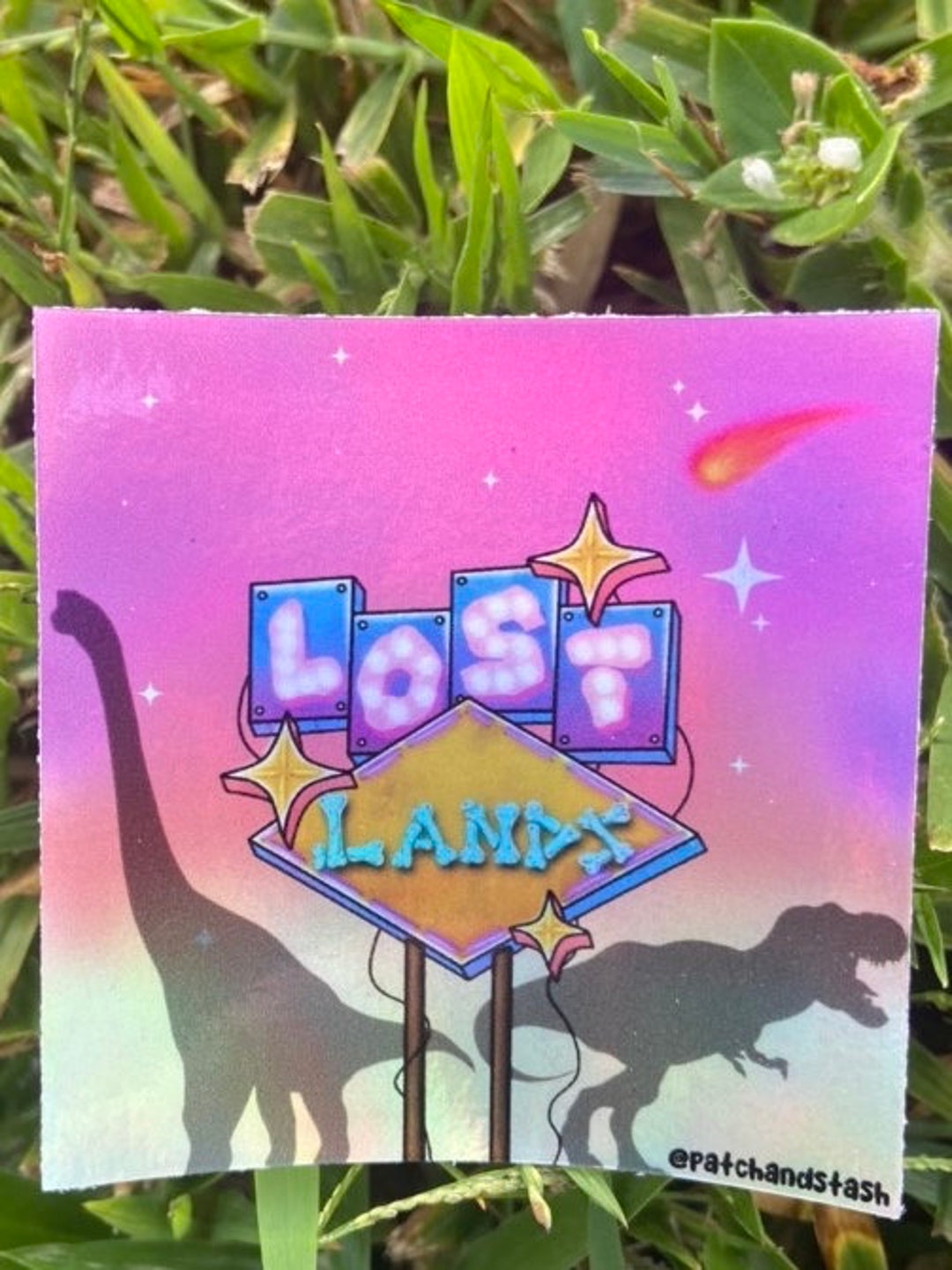 Lost Lands Holographic Sticker - Etsy