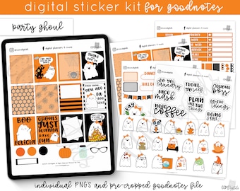 Fall Digital Planner Stickers Digital Stickers Goodnotes Ipad | Etsy