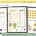 June 2020 Monthly Kit Digital Planner Stickers Part 1 and Part 2 ...
