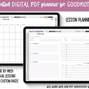 Digital Homeschool or Virtual Learning Planner | Undated Digital ...