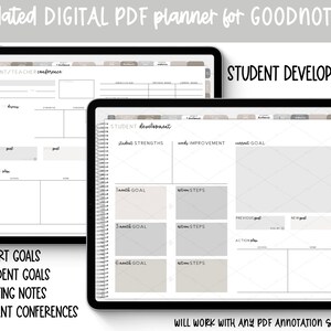 Digital Homeschool or Virtual Learning Planner Undated - Etsy