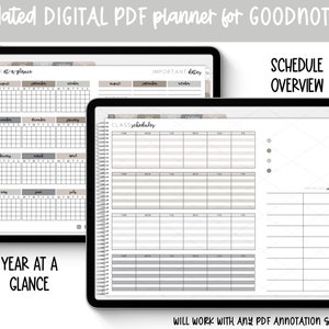 Digital Homeschool or Virtual Learning Planner | Undated Digital ...
