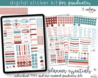 Digital Planner Dates Days Months Stickers Goodnotes | Etsy