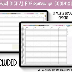 Digital Homeschool or Virtual Learning Planner | Undated Digital ...
