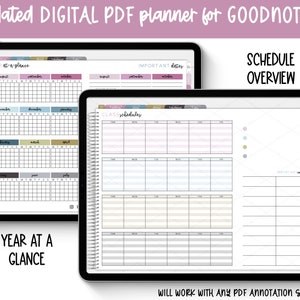 Digital Homeschool or Virtual Learning Planner | Undated Digital ...