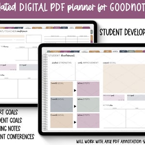 Digital Homeschool or Virtual Learning Planner | Undated Digital ...