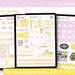 Digital Planner Stickers - Lemon Sticker Kit | A Lemon Themed Summer ...