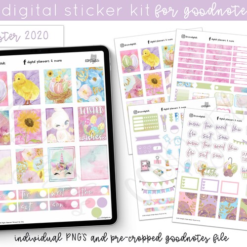 Digital Planner Stickers Goodnotes Stickers Ipad Digital - Etsy