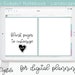 Digital 6-subject Notebook With Linked Pages | Digital Journal for ...