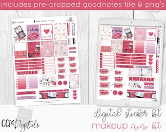 Preppy Digital Planner Stickers - Etsy
