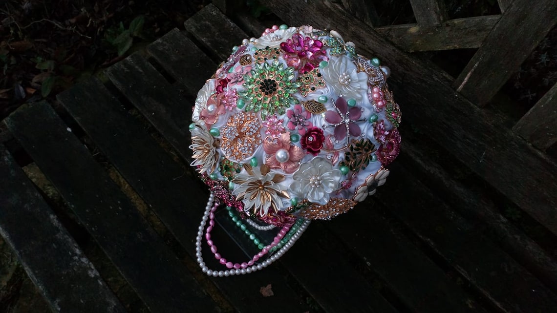Brooch Bouquet - Etsy