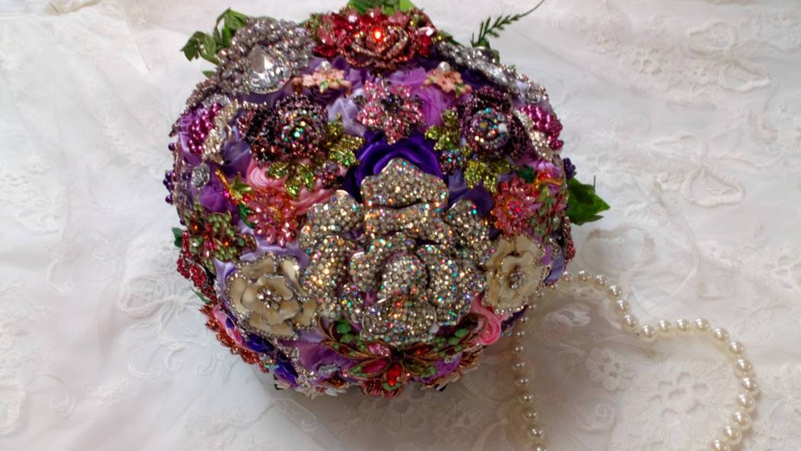 Brooch Bouquet - Etsy