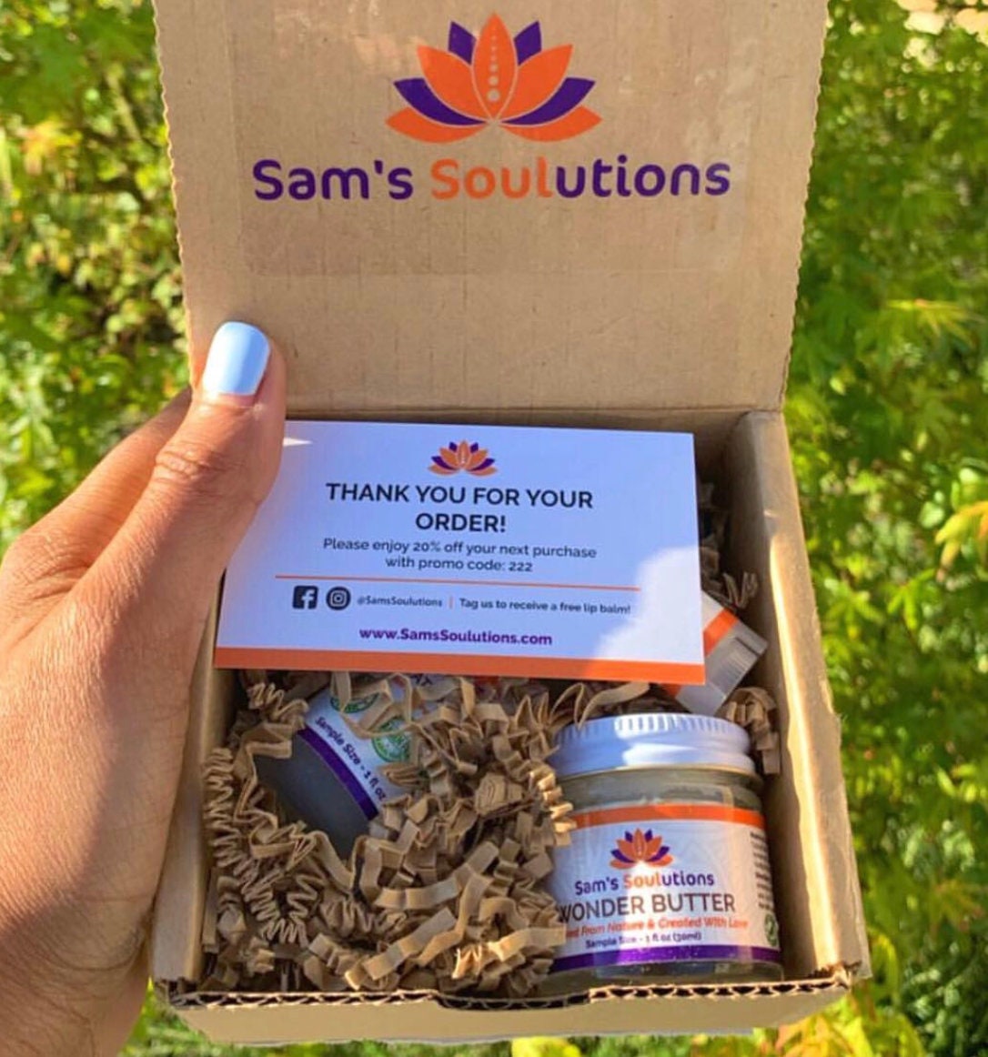 Plant-based Natural Skincare Sample Pack - Customize a Box of Beauty ...