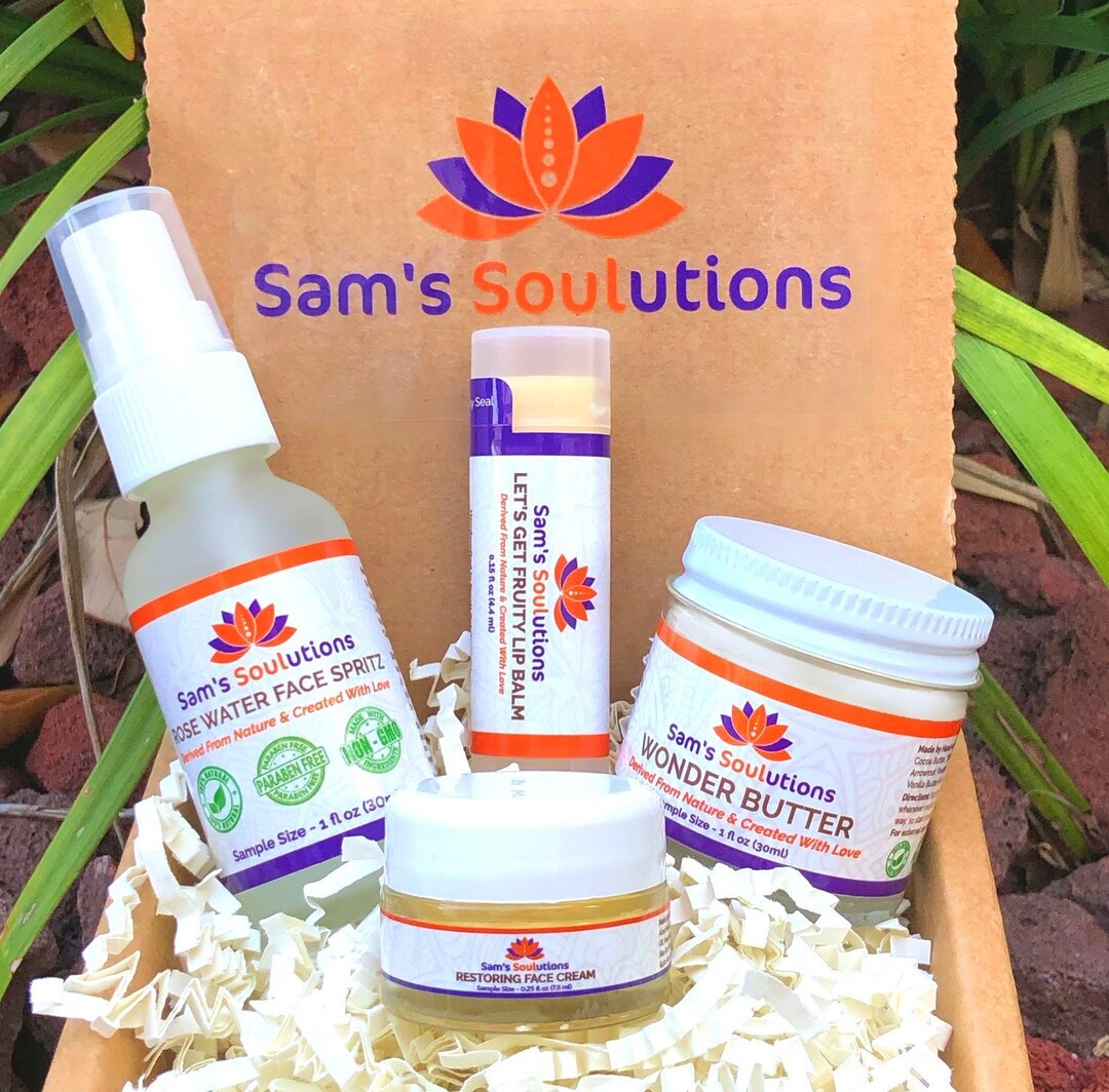 Plant-based Natural Skincare Sample Pack - Customize a Box of Beauty ...