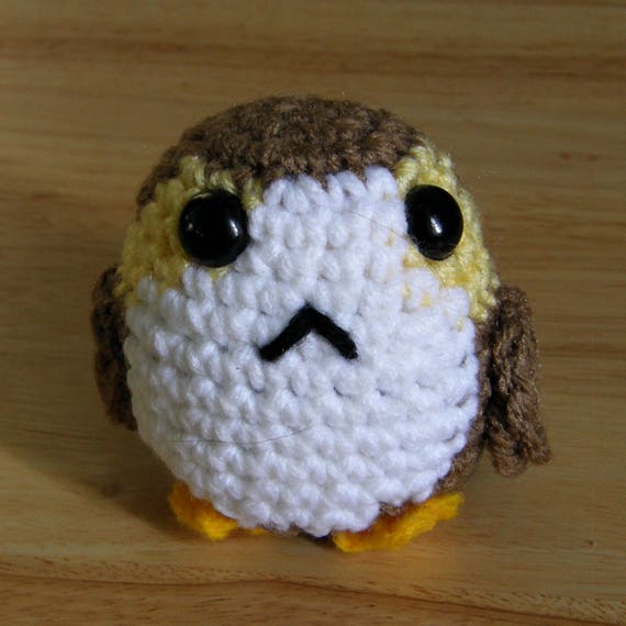 Toys & Games Poro the Porg Amigurumi Crochet Plush Toy Toys etna.com.pe