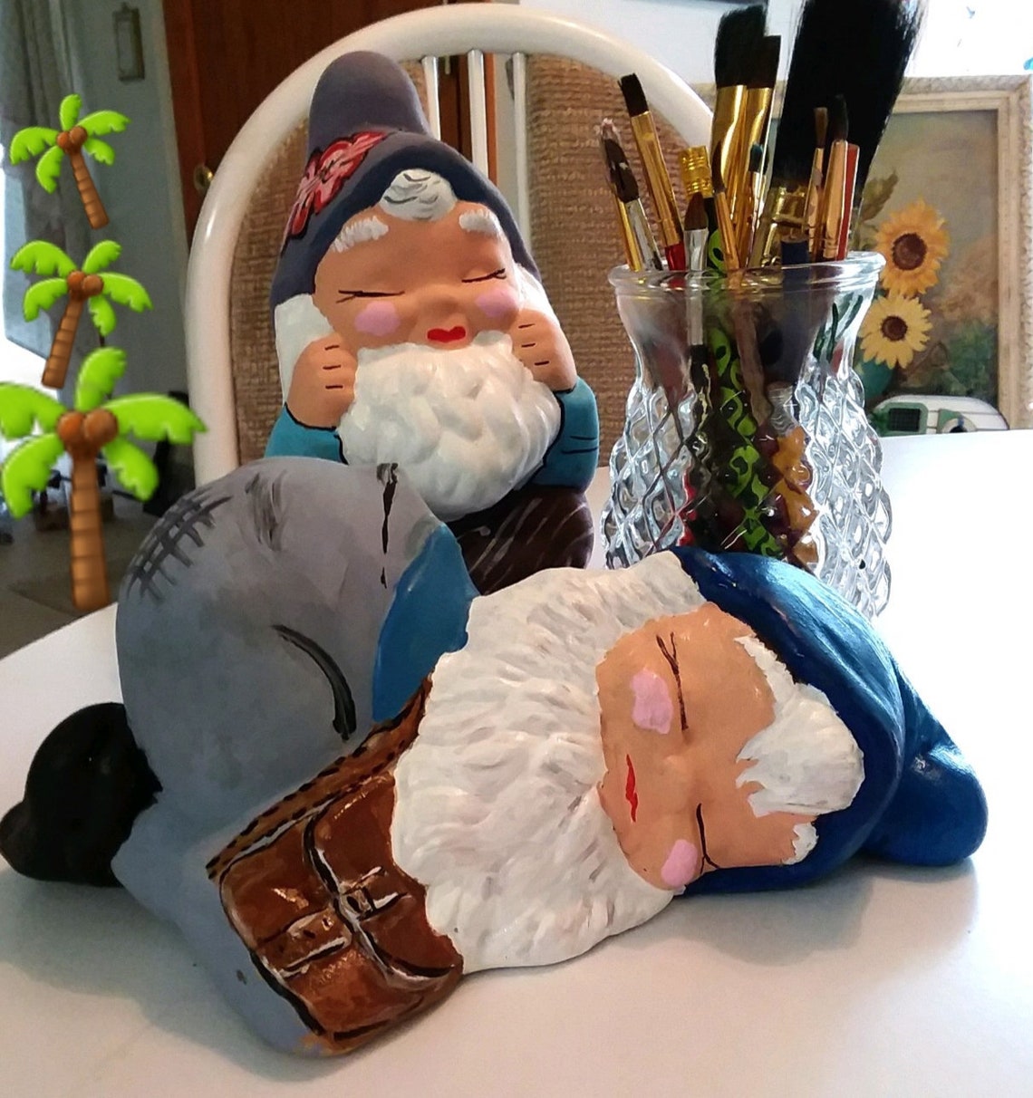 Sleeping Gnome - Etsy