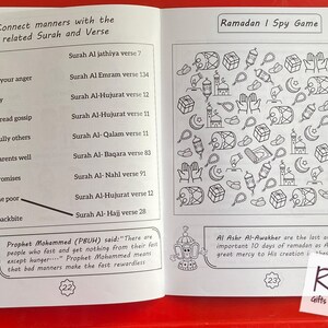 Ramadan Activity Book for Kids, Ramadan Coloring, Ramadan Activities ...
