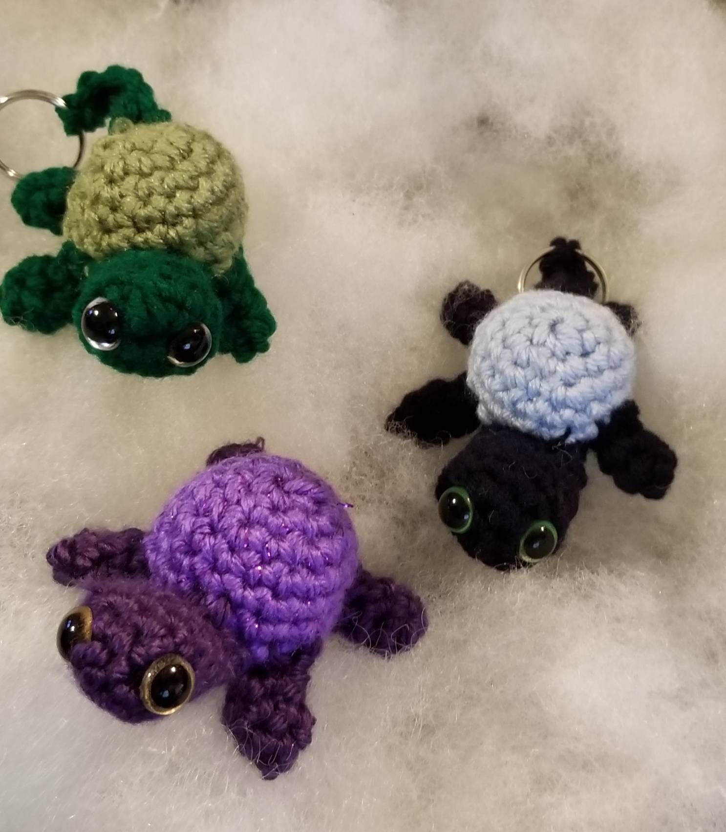 Baby Turtle Keychain | Etsy