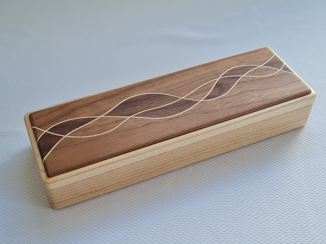 Large Wooden 7 Day Pill Box, Pill Case, Pill Organizer, Handmade Pill ...