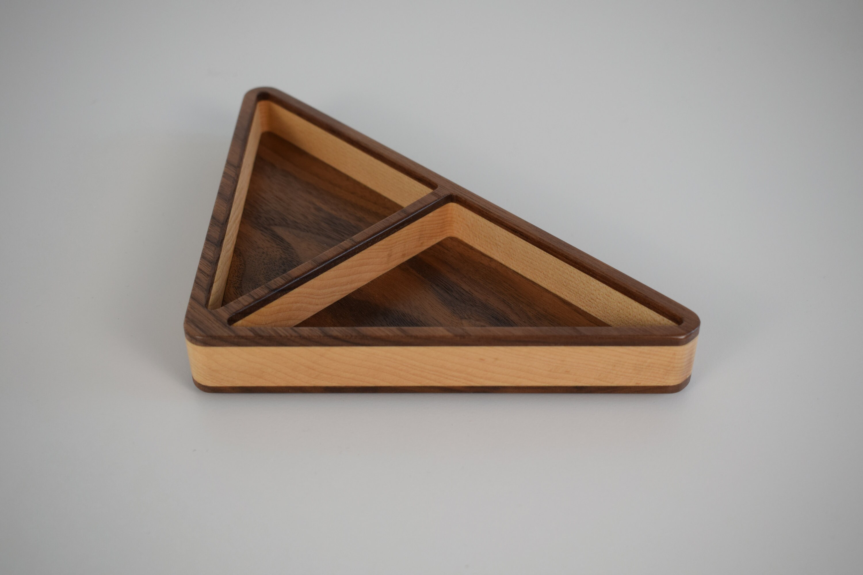 Solid Wood Corner Desk Tray, Desk Organiser, Office and Desk Storage ...