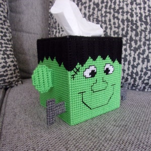 Frankenstein Tissue Box Cover - Etsy