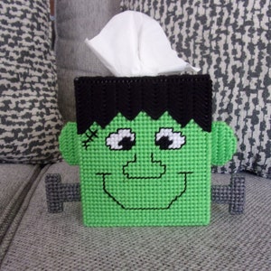 Frankenstein Tissue Box Cover - Etsy