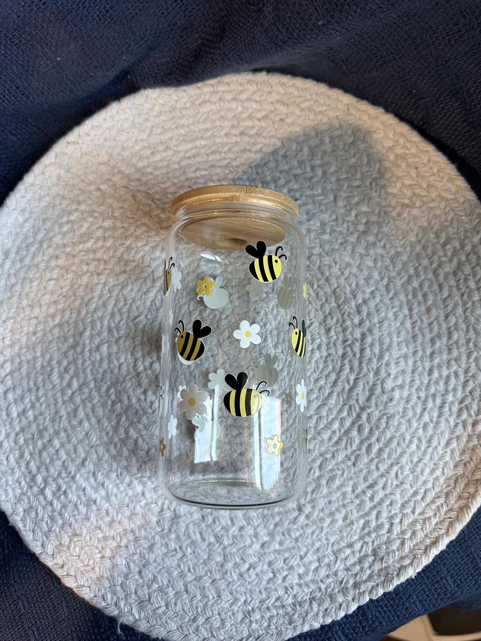 Floral Glass Libbey Cups - Etsy