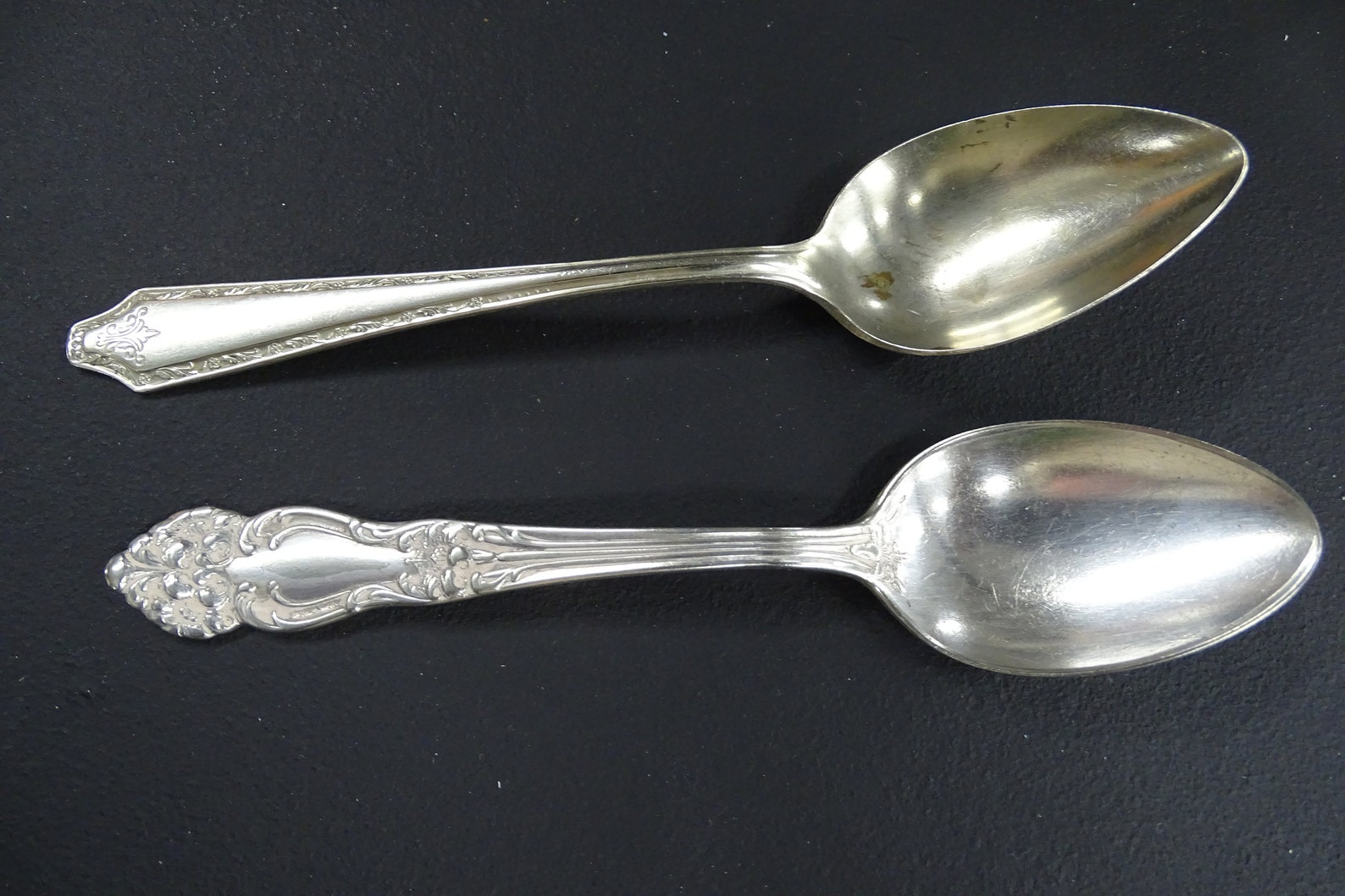 Antique Silverplate Dinner Forks and Teaspoons Set of 4 | Etsy