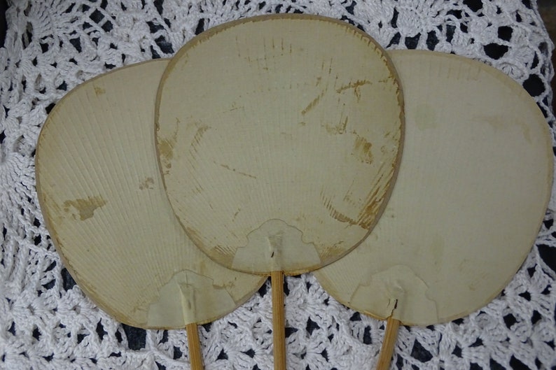 Antique N.Y.K. Steamship Line Hand Held Cardboard Fans - Etsy