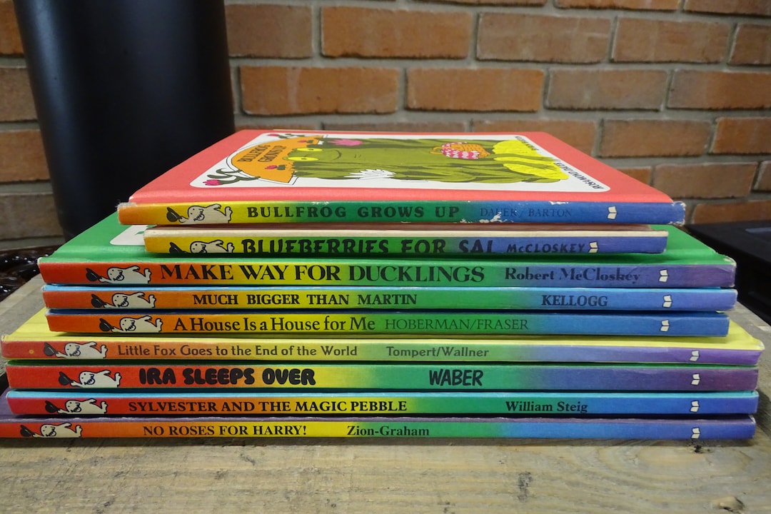 Vintage Children's Choice Book Club Hardcovers - Set of 9 Classic ...