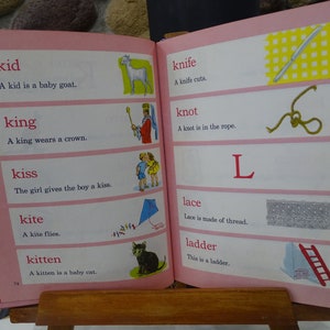 1970 "my First Dictionary" by Laura Oftedal & Nina Jacob, Illustrated ...