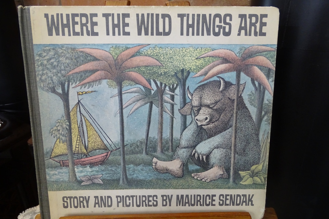 1963 "where the Wild Things Are" Story and Pictures by Maurice Sendak, Harper & Row, Collectible ...