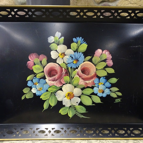 Tole Painted Flowers - Etsy