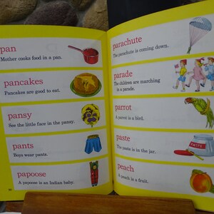 1970 "my First Dictionary" by Laura Oftedal & Nina Jacob, Illustrated ...