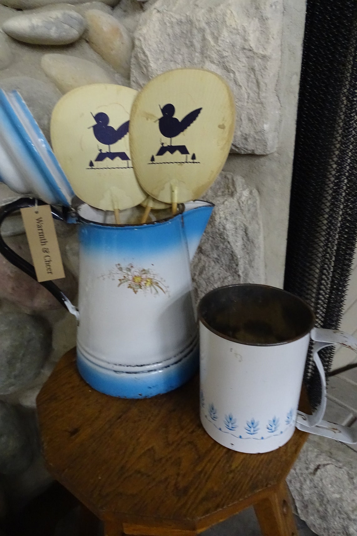 Antique N.Y.K. Steamship Line Hand Held Cardboard Fans - Etsy