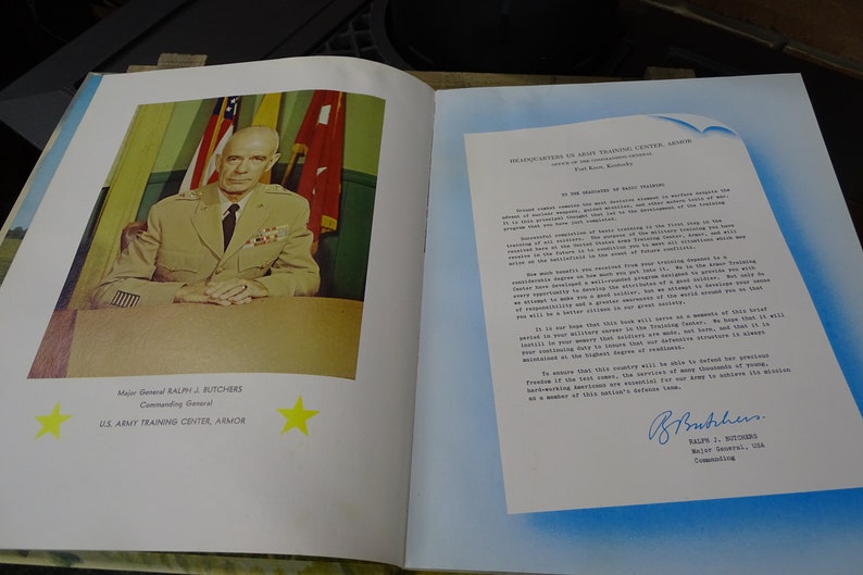 1960 Fort Knox US Army Armor Training Yearbook - Etsy