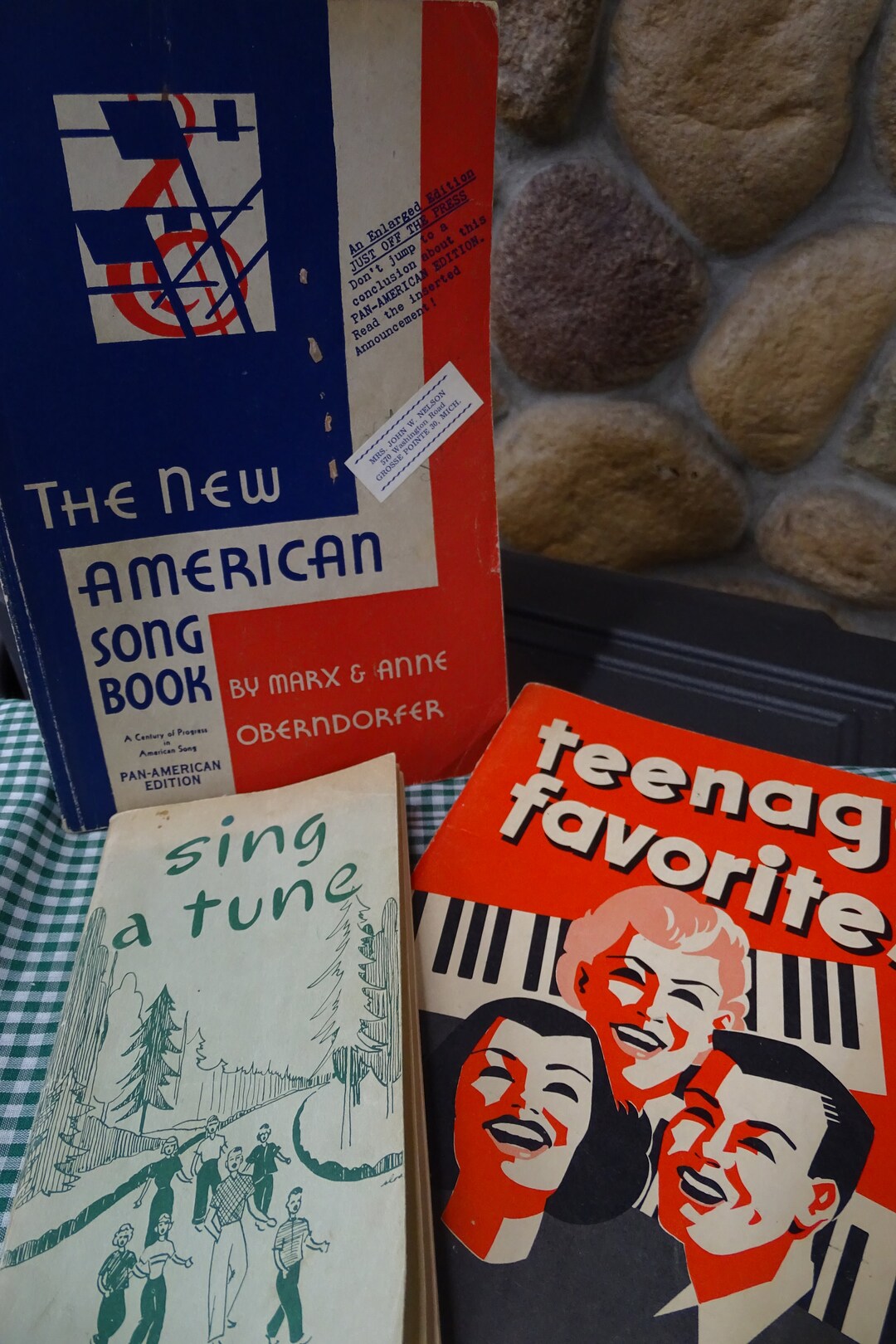Vintage Mid-century Song Books: Group Singing Ephemera Set - Etsy