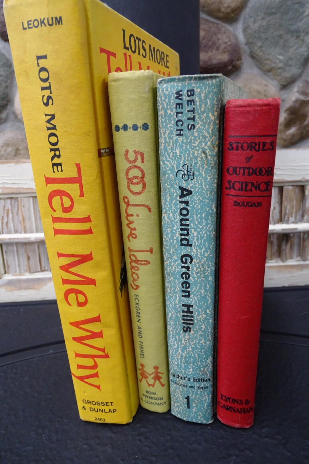 Vintage Elementary School Reference Books: 1930s-70s Teacher Set - Etsy